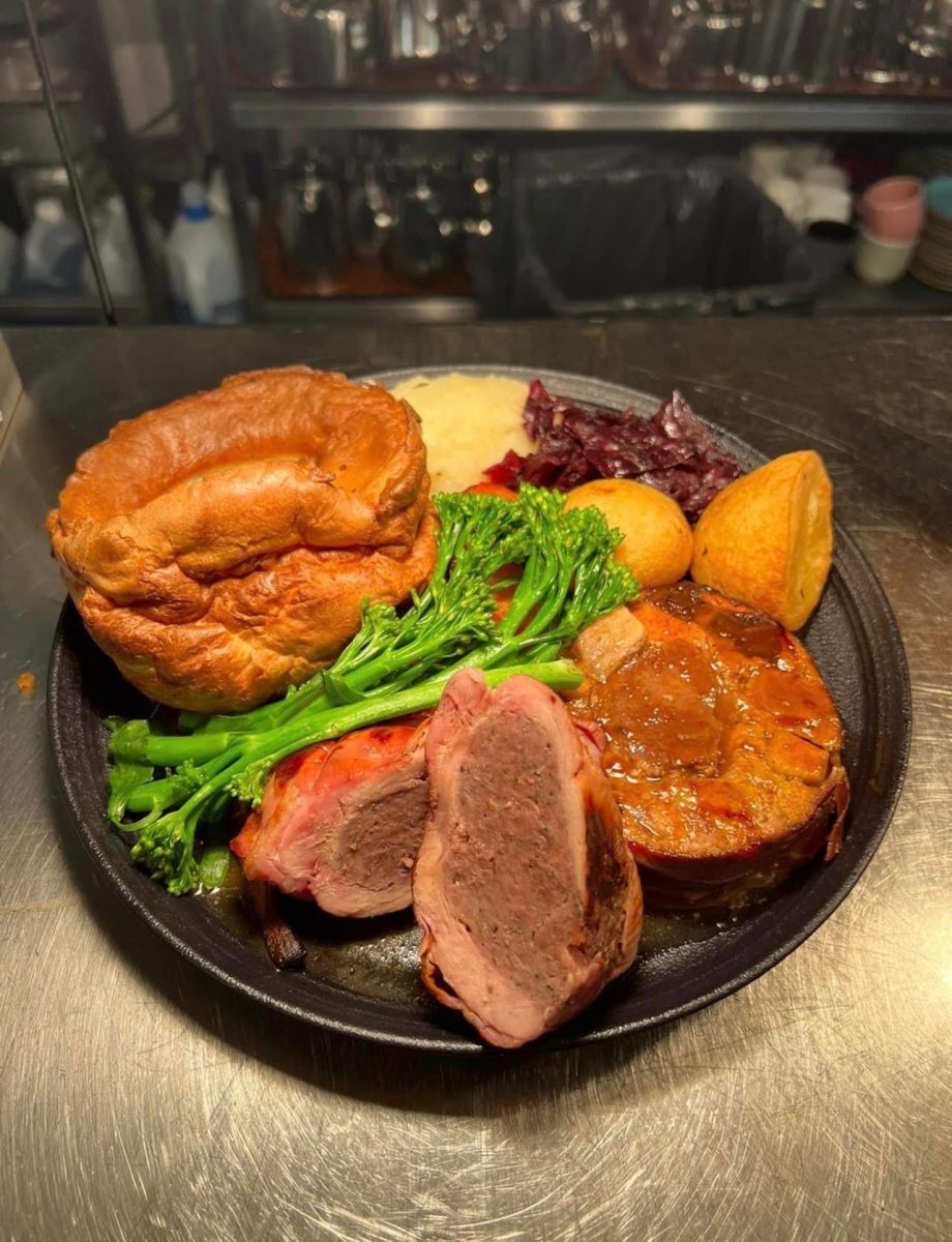 Eating at The Wilson Arms