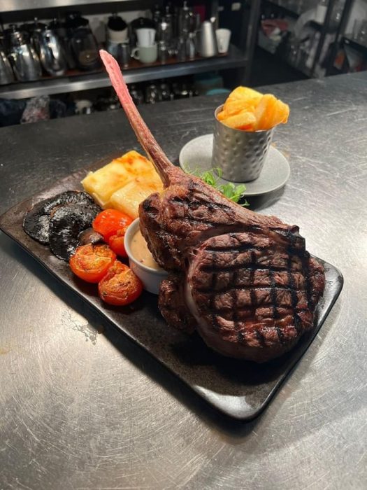 Eating at The Wilson Arms